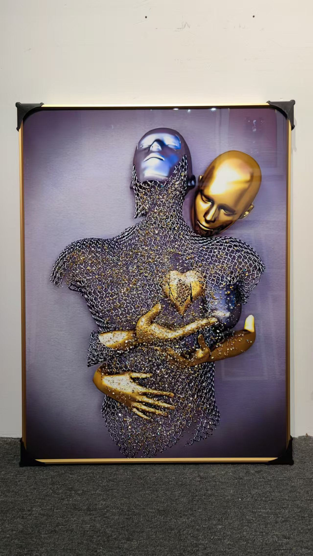 ΠΙΝΑΚΑΣ FACE CRYSTAL PORCELAIN 80x120 (FRAME+FIBE BOARD) κωδ. 0770-K119 ...